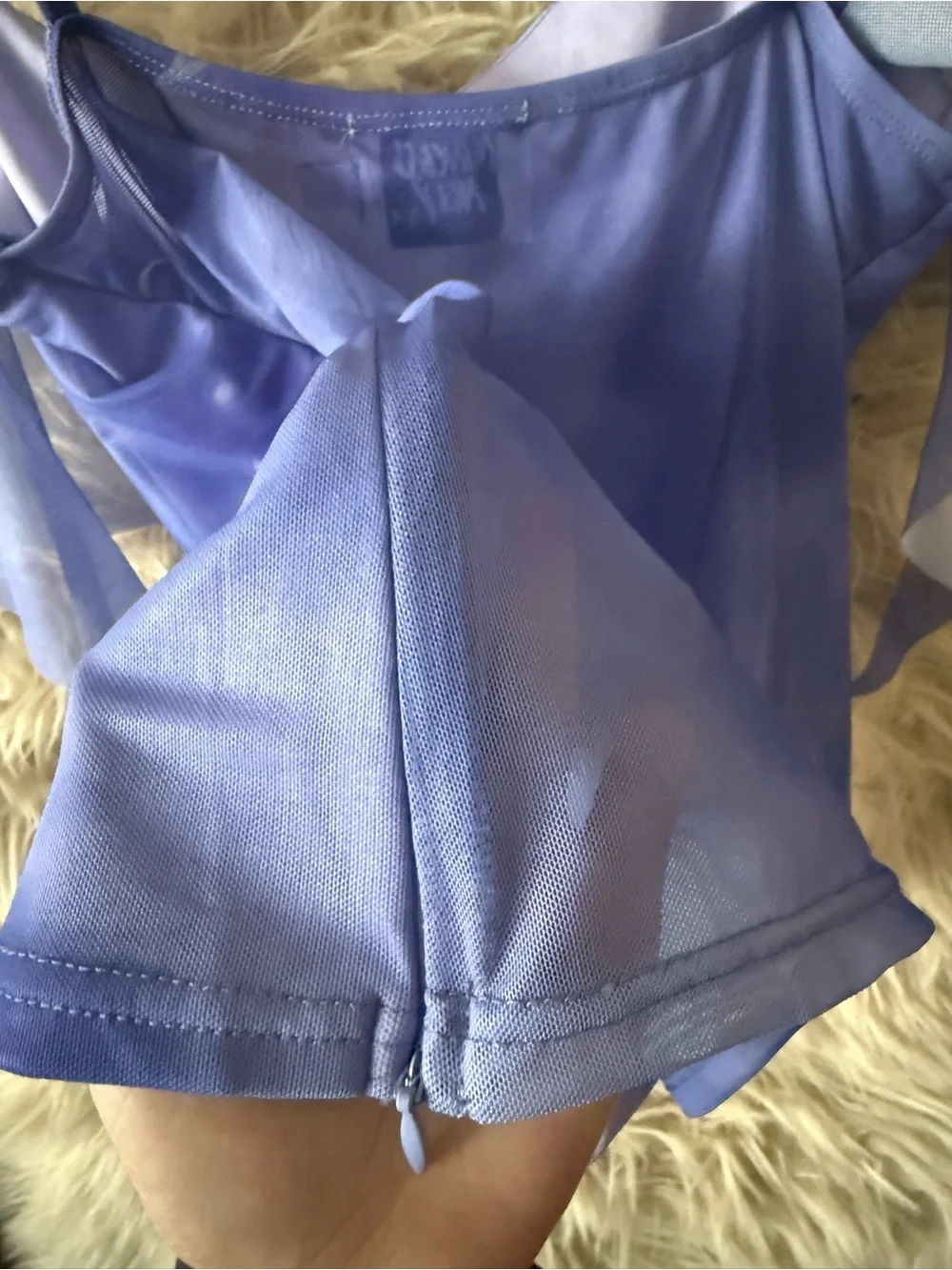 Princess Polly | Tops | Princess Polly Asymmetrical Ruffle Detail Top ...